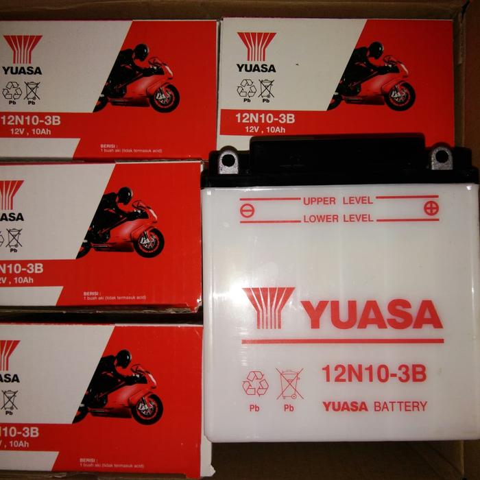 Jual Aki/ accu Yuasa 12N10-3B untuk motor roda tiga Viar Kaisar nozomi dll - Jakarta Barat - TMC ...