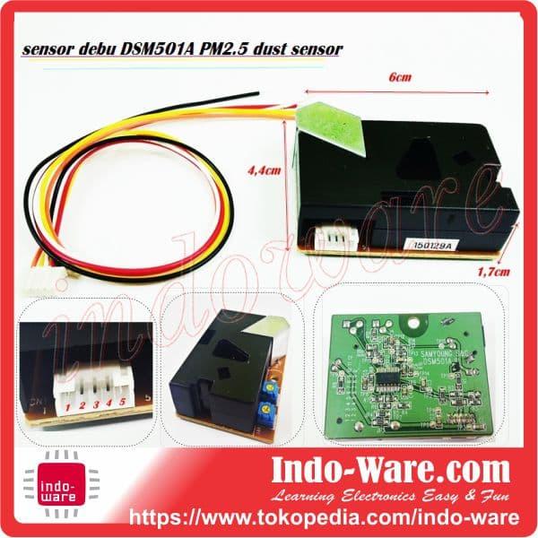 Jual sensor debu DSM501A PM2.5 dust sensor - Kota Semarang - indo-ware ...