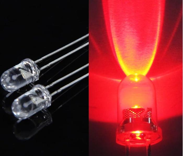 Jual LED Super Bright 5mm Merah, LED Lamp 5 mm Red - Kab. Sidoarjo ...