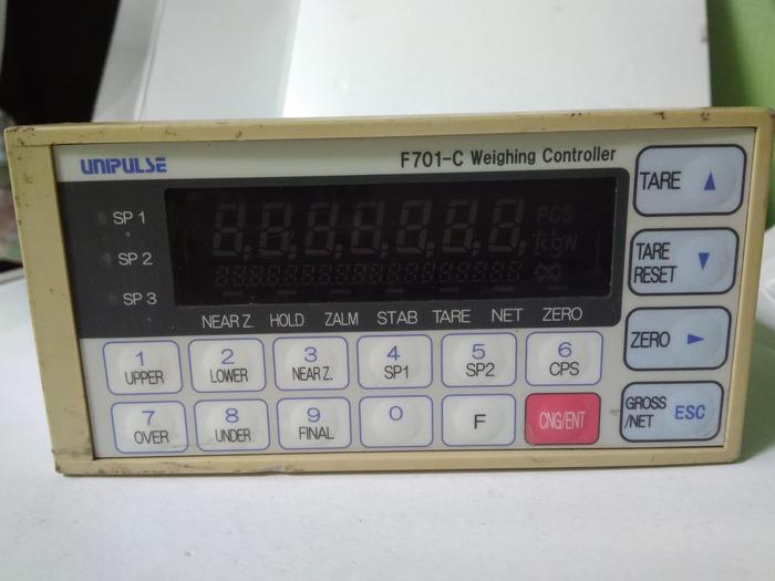 Jual Unipulse Weighing Indicator Load cell Indikator Berat Timbangan ...