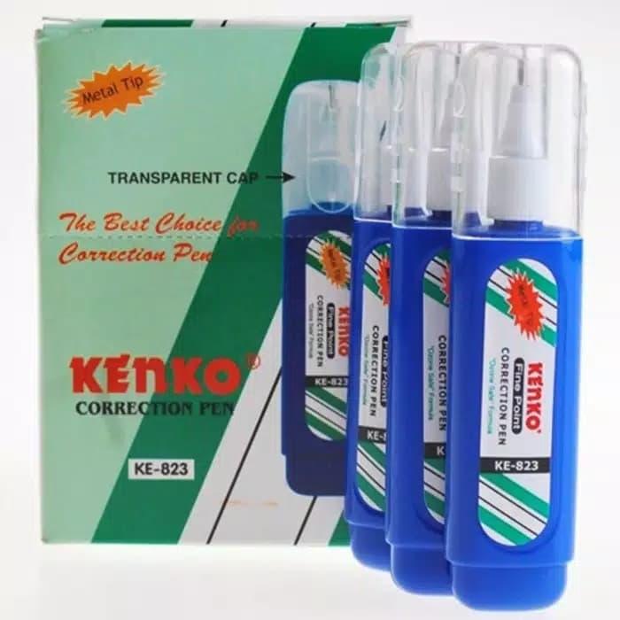 Jual Tipex tip-ex Kenko KE-823 metal tip gepeng biru - Jakarta Utara ...