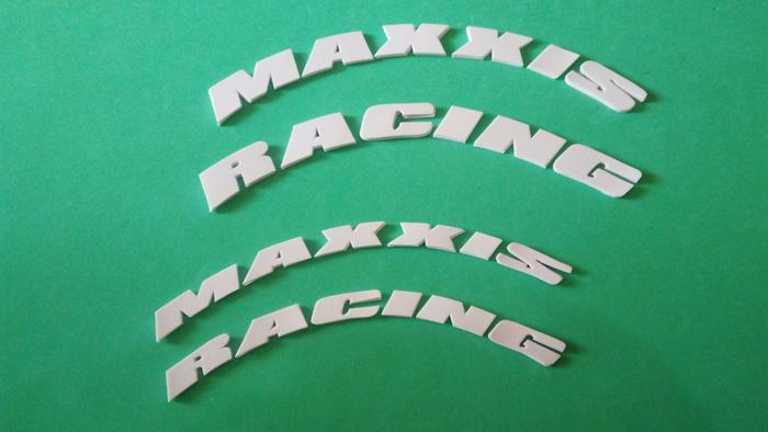 Jual Tire Sticker / Sticker Ban motor MAXXIS RACING - Kota Surabaya ...