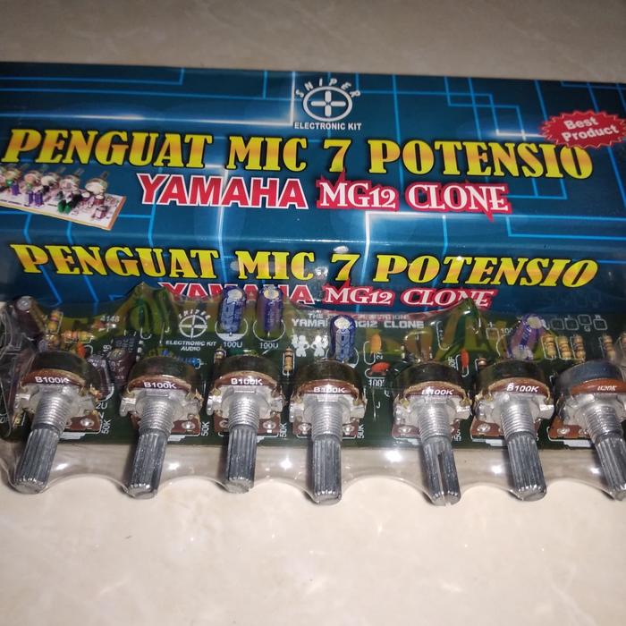Jual Kit Penguat Mic 7 Potensio Yamaha Mg12 Clone Di Seller Doujin - Cengkareng Timur, Kota ...