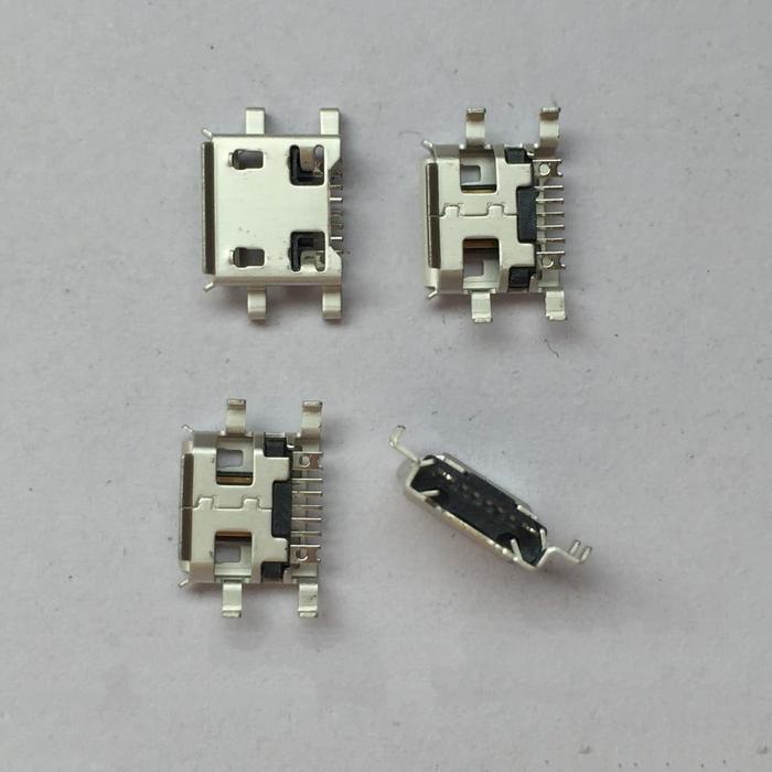 Jual Micro USB 5 + 2 Pin Lobang 7 Pin Kaki 4 Bengkok HP Android ...