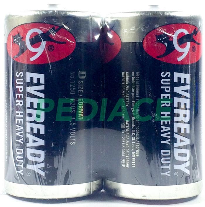 Jual Baterai Battery Batre Batere Eveready Size D Ukuran Besar 1.5V ...