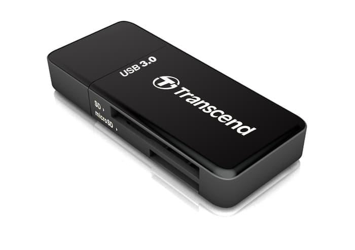 Promo Transcend Card Reader RDF5 - SD, microSD USB 3.0 - Hitam ...