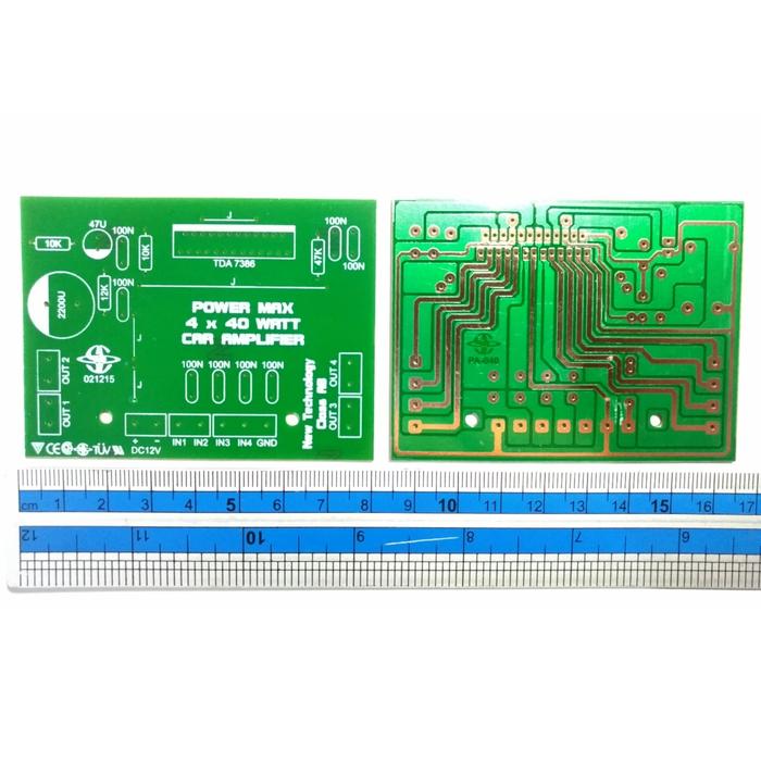 Jual PCB TDA7386 Power Amplifier 4Channel x 40Watt - Kota Surakarta ...