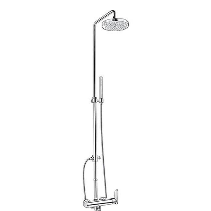 Jual Wasser WALL MOUNTED SHOWER COLUMN Complete Set Kran mixer panas ...