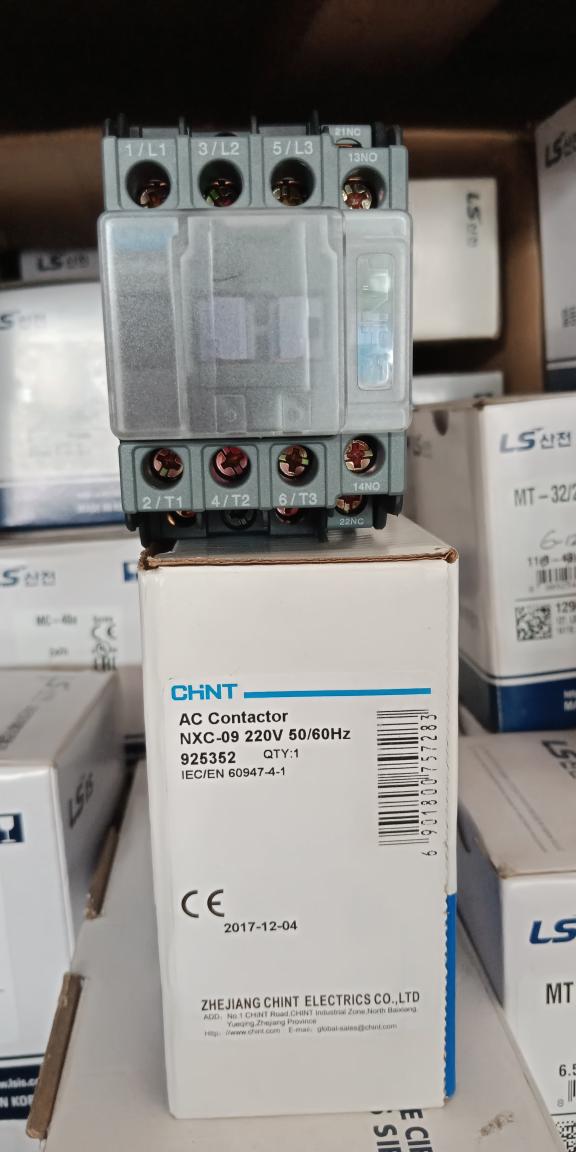Jual Kontaktor / Contactor Chint NXC-09 4kW 3P 220V bukan schneider NXC09 - Jakarta Pusat ...