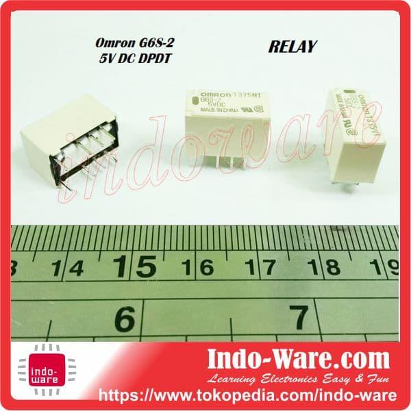 Jual Omron G6S-2 5V DC DPDT RELAY OMRON g6s-2 5v dc - Kota Semarang ...