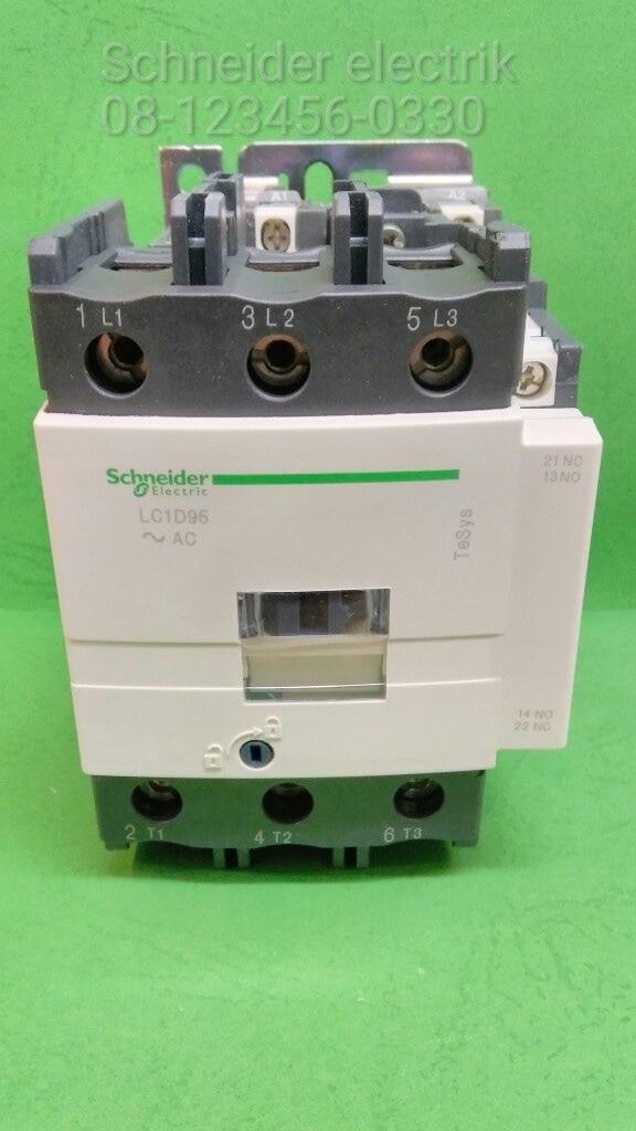 Jual Kontaktor / Contactor schneider LC1D95M7 / LC1D95 220V AC ...