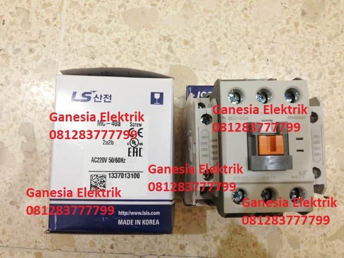Jual LS Metasol Kontaktor / Contactor MC-40a 15kW 3P 220VAC - Jakarta ...