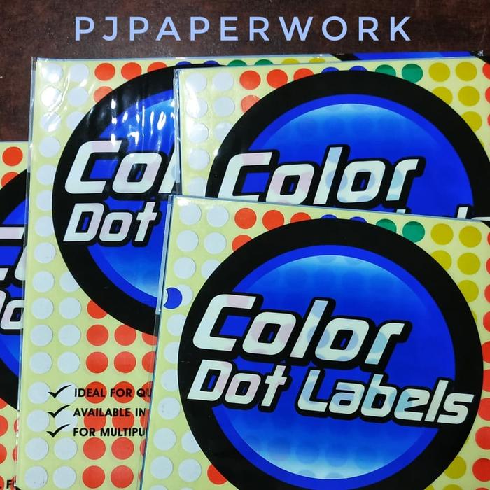 Jual Colour Dot Label/stiker bulat warna Tom jerry 97 - Jakarta Utara ...