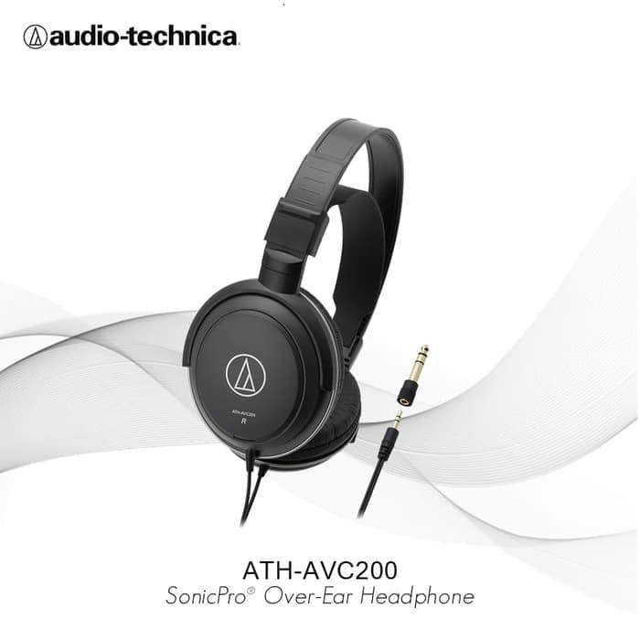 Jual Audio-technica Ath-avc200 Sonicpro Over Ear Dynamic Headphone Di ...