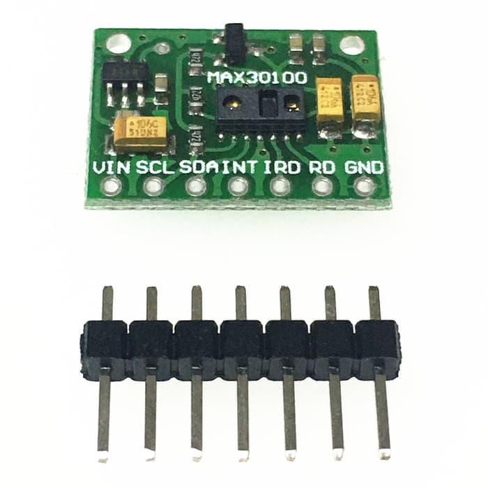 Jual MAX30100 Heart-Rate Oximeter Pulse Sensor Module max 30100 for ...