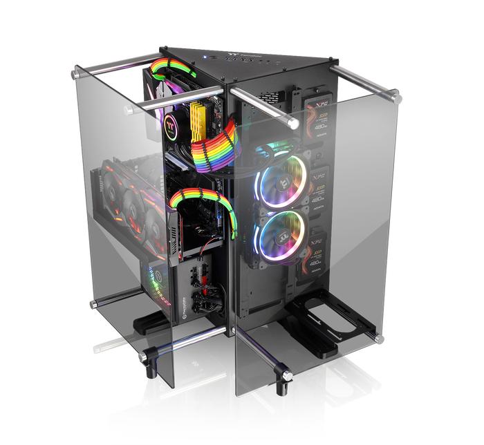 Promo Casing PC THERMALTAKE Core P90 TG (Mid Tower, Black) Cicil 0% 3x ...