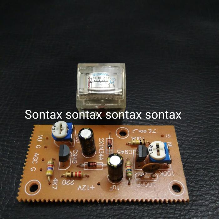 Jual pcb diy agc gain vu meter driver radio ham ssb bitx transceiver ...