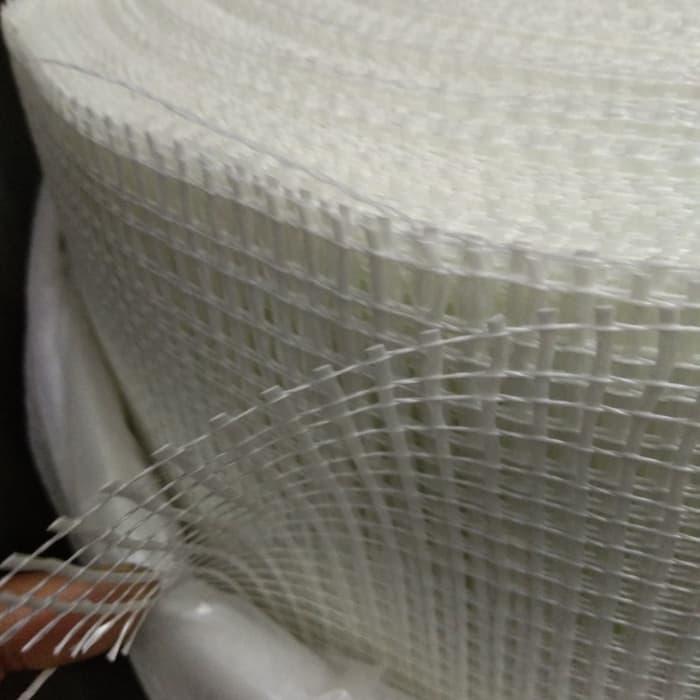 Jual SERAT FIBER PENGUAT FIBER MESH FIBERGLASS 1M X 50M - Kota Bandung ...
