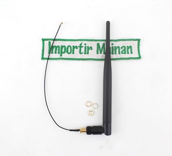 Jual antena 5Dbi plus pigtail omni directional antenna 5Dbi drone SYMA ...