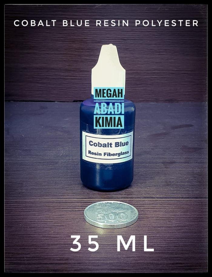 Jual Kobalt Cobalt Blue Resin Fiberglass polyester 35 ML - Kota ...