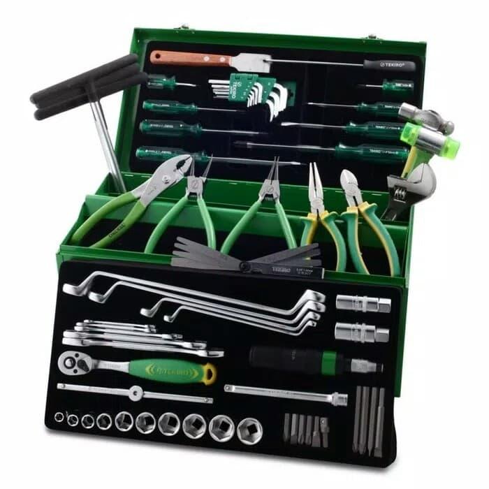 Jual Mechanic Tools Set 59 Pcs Tekiro atau Yamaha Tool Kit-Besi ...