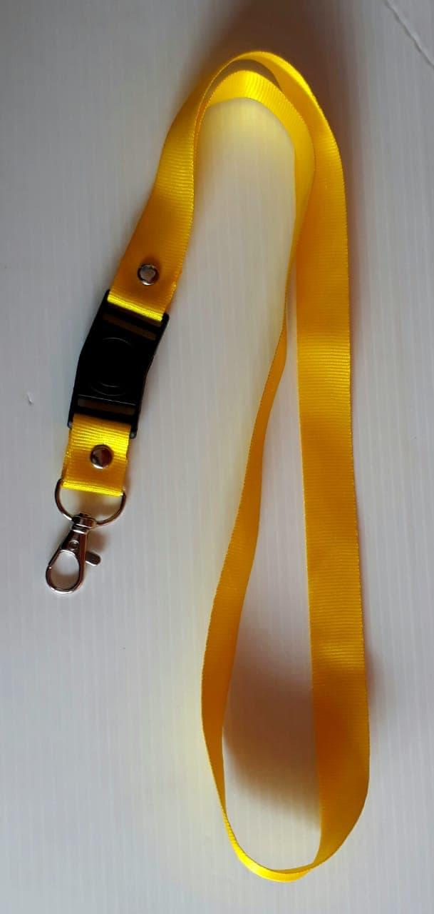 Jual Tali ID Card Stoper Gantungan ID Card Lebar 2 cm Kait - Kuning ...