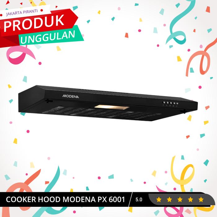 Promo MODENA Slim Hood PX 6001 Penghisap Asap Dapur Cooker Hood Cicil 0 ...