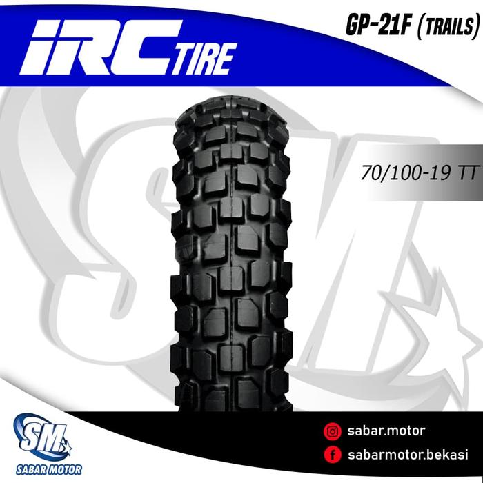 Jual Ban Motor IRC GP 21 70/100-19 Trail / Ban KLX / Ban motor Cross ...