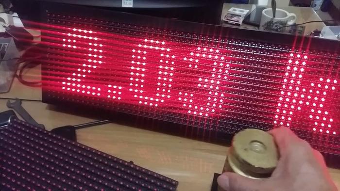 Jual Arduino DMD P10 Special Screen, Running Text Tampilan khusus ...