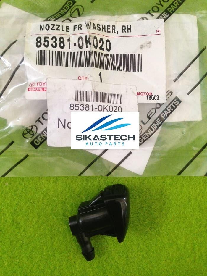 Jual FRONT WASHER NOZZLE WIPER DEPAN TOYOTA KIJANG INNOVA ORIGINAL ...