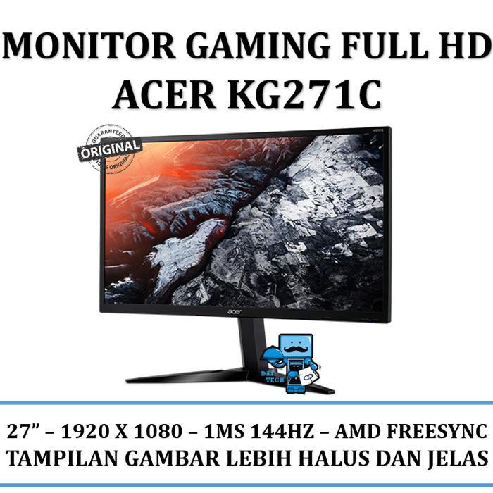 Promo Monitor Acer KG271C 27 inch ZeroFrame AMD FreeSync 1ms 144Hz Full ...