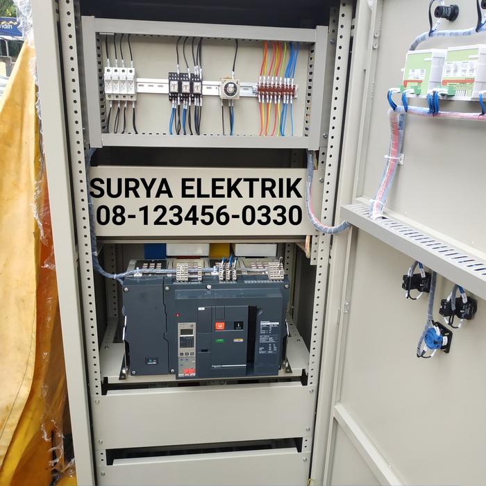Jual PANEL INDUK MDP MAIN DISTRIBUTION PANEL ACB SCHNEIDER 1250A 825KVA ...