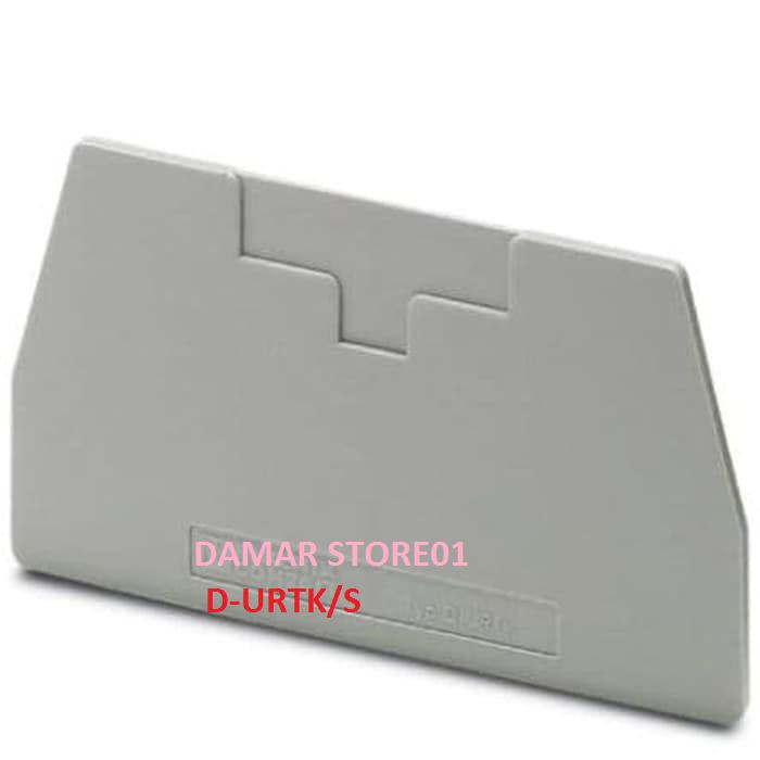 Jual End cover- D-URTK/S for URTKS-W Contact-Equivalent-Phoenix Contact ...