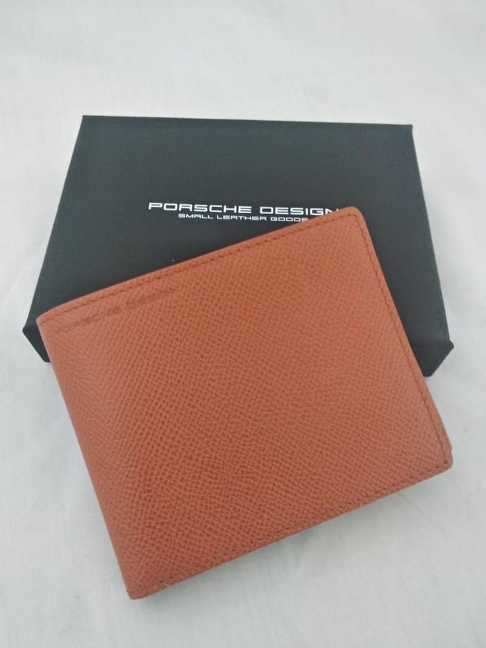 Jual Dompet Porsche Design Perancis KLasik Penyimpan Kartu Orange ...