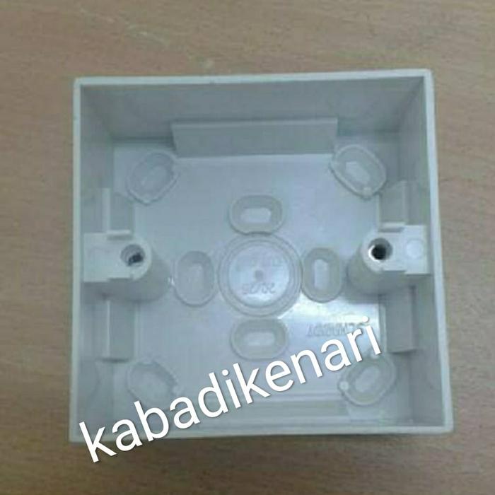 Jual OUTBOWDOOS PVC POLOS SAKLAR STOP KONTAK MIRIP CLIPSAL /SCHNEIDER ...