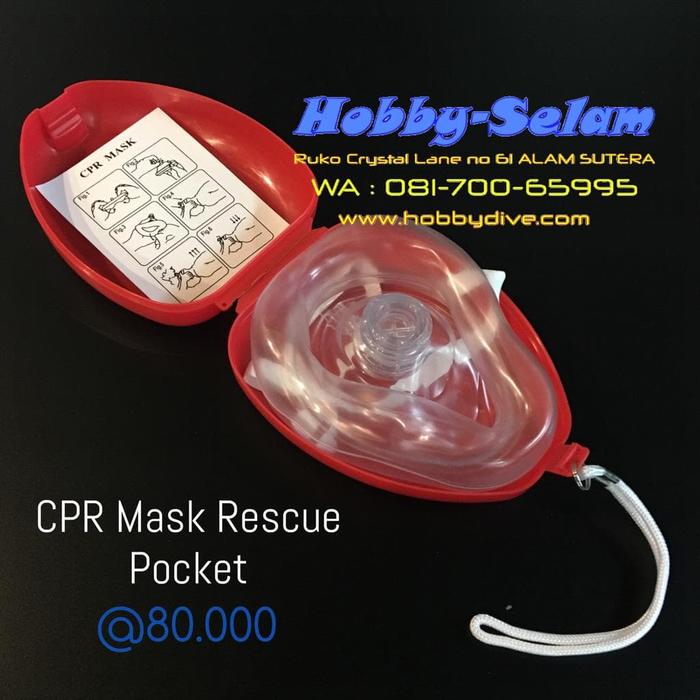 Jual CPR Mask Rescue Pocket Resuscitator One Way Valve HD-190 - Kota ...