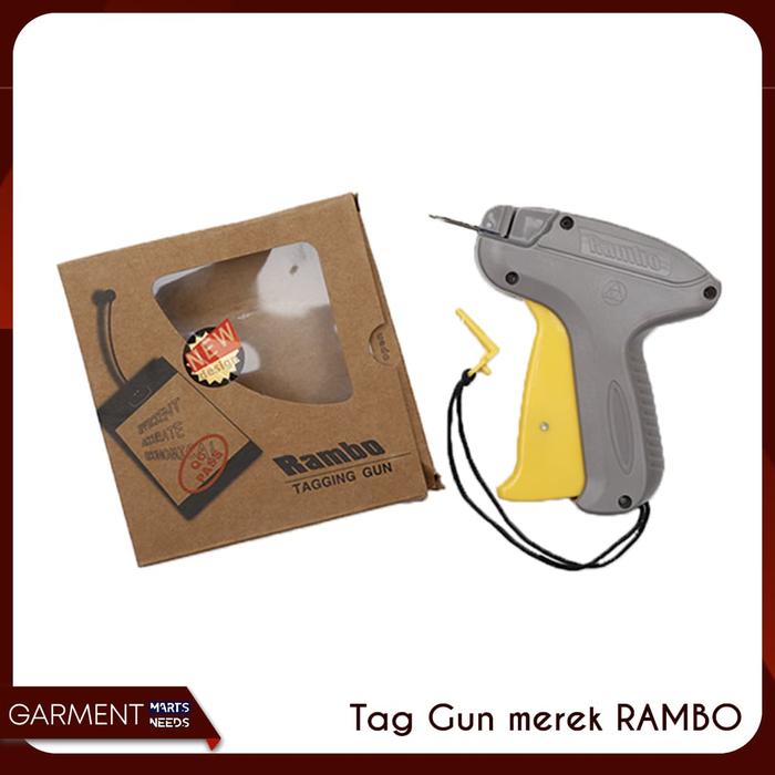 Jual TEMBAKAN TAG GUN (alat pemasang tag pin label harga) MERK RAMBO ...