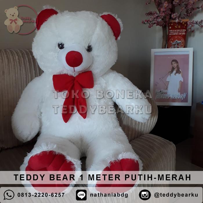 Boneka Teddy Bear Putih