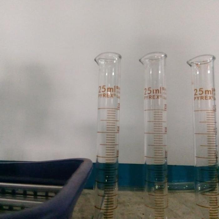 Jual gelas ukur atau measuring silinder 25 ml - Kab. Bandung Barat ...