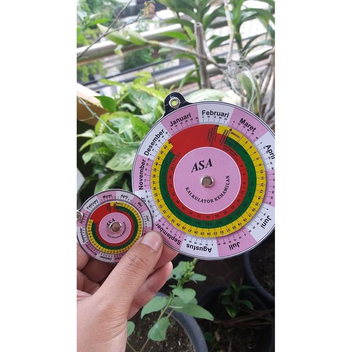 Jual cakram kalender kehamilan hamil linset lingkaran setan bidan ...