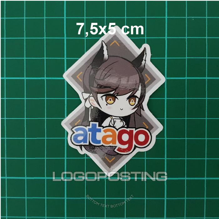 Jual ATAGO - Sticker Logoposting Atago Azur Lane Trivago Stiker - Kab ...