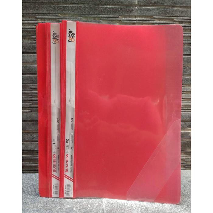 Jual Business File / Map Plastik Snelhecter / Map Plastik Acco - Merah ...