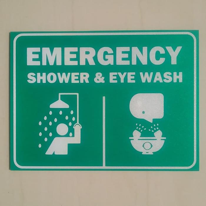 Jual RAMBU EMERGENCY SHOWER & EYEWASH - Kota Tangerang - 471 STICKER ...