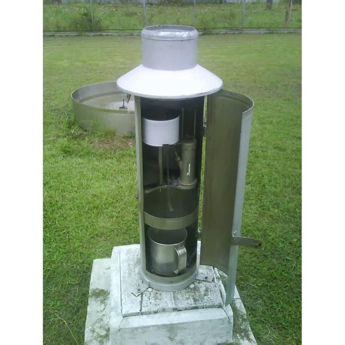 Jual Rain Gauge Otomatis Ombrometer Hellman / Alat Ukur Penakar Curah ...