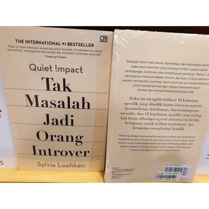 Jual Buku Quiet Impact Tak Masalah Jadi Orang Introver by Sylvia Loehken - Kota Pekanbaru ...