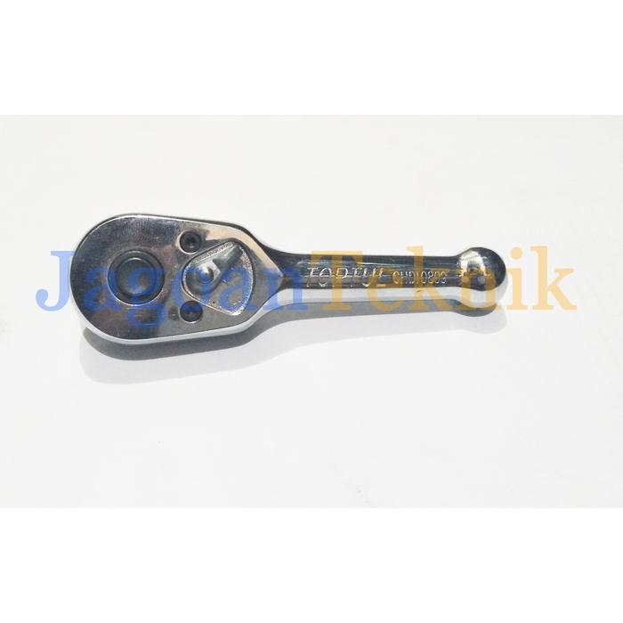 Jual Stubby Ratchet Handle 1/4" Toptul / Gagang Rachet Besi Cebol - Kab ...