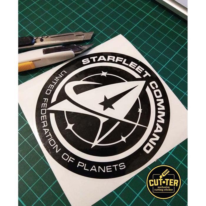 Jual cutting sticker STARFLEET COMMAND star trek - Jakarta Barat ...