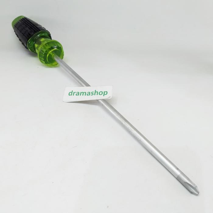Jual Obeng Panjang 6mm 20cm 8" 6x200mm besar plus (+) - plus 1 pcs ...