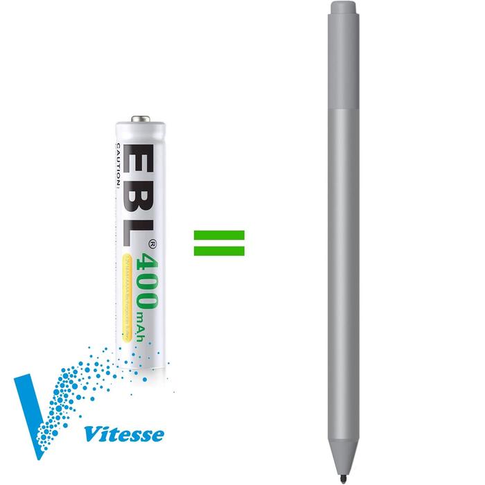 Jual Microsoft Surface Pen Battery Rechargeable 400 mAh - Batre Baterai ...