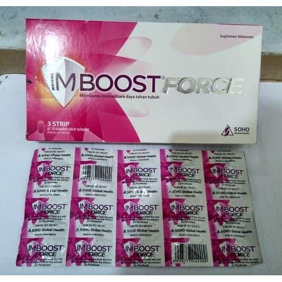 Jual Imboost Imbost Imbos Force Fit Obat Vitamin Kekebalan Daya Tahan ...